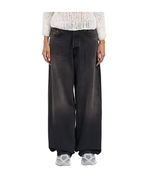 HAIKURE Bethany Wide-leg Jeans - Black