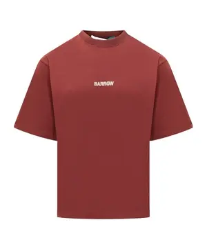 BARROW Logo Jersey T-shirt - Red