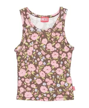 DIESEL® Floral Vest - Brown