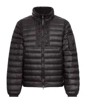 C.P. COMPANY D.d. Shell Goggle Down Jacket - Black