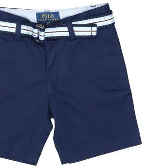 Ralph Lauren Stripe Belt Chino Shorts