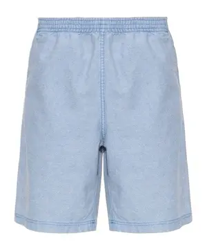 American Vintage Elasticated-waistband Shorts - Blue