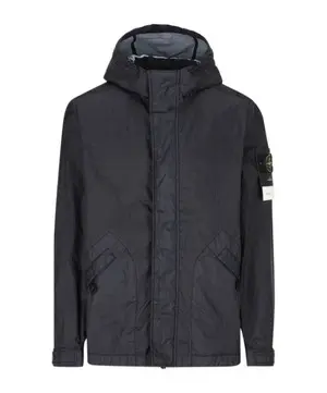 Stone Island Compass Patch Hooded Jacket