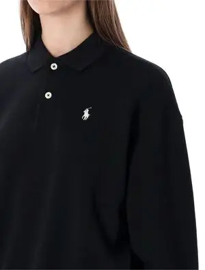 Polo Ralph Lauren Embroidered Logo Sweatshirt - Black