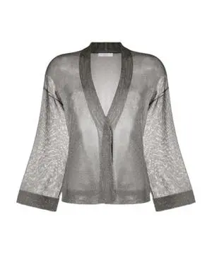 Fabiana Filippi Sequined Translucent Casual Jacket