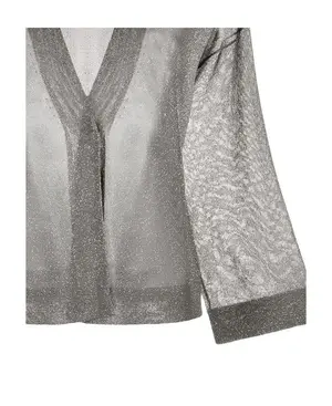 Fabiana Filippi Sequined Translucent Casual Jacket