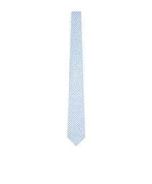 Emporio Armani Jacquard Tie - Blue