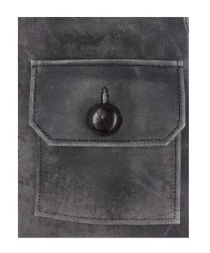 Vaquera Vintage-effect Low-waist Skirt