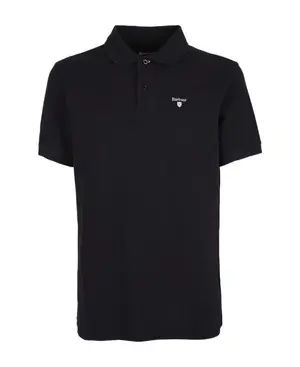 Barbour Logo Polo Shirt - Black