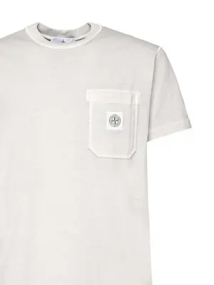 Stone Island Compass Patch Crewneck T-shirt