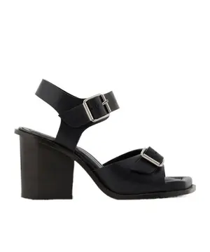 LEMAIRE 80mm Leather Sandals - Black