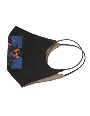 Off-White Graphic Print Face Mask