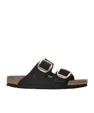 BIRKENSTOCK Arizona Big Buckle Sandals - Black