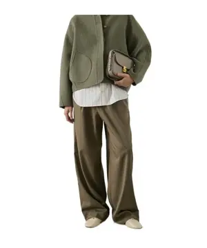 Soeur Drawstring Pleated Palazzo Pants