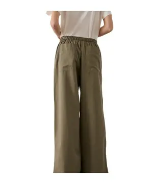 Soeur Drawstring Pleated Palazzo Pants