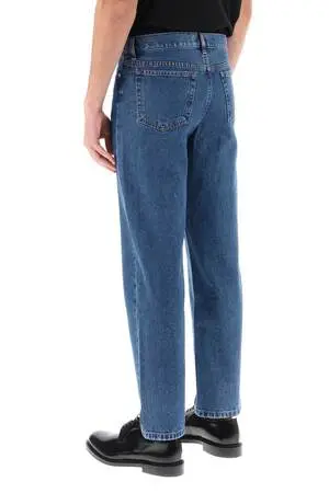 A.p.c. Button Detailed Straight Leg Jeans