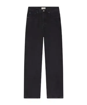 FRAME Belt Loop Jeans - Black