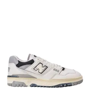 NEW BALANCE 550 Logo Patch Sneakers - White