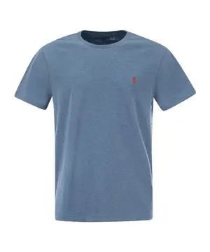 Polo Ralph Lauren Logo-embroidered Crewneck T-shirt - Blue