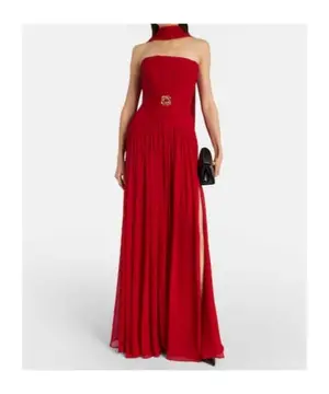 Elie Saab Silk Bustier Gown