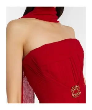 Elie Saab Silk Bustier Gown