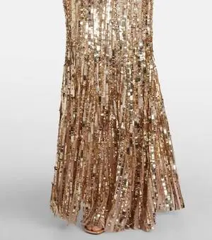 Jenny Packham Euphoria Sequined Gown