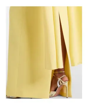 EMILIA WICKSTEAD Zaira Draped Crepe Dress