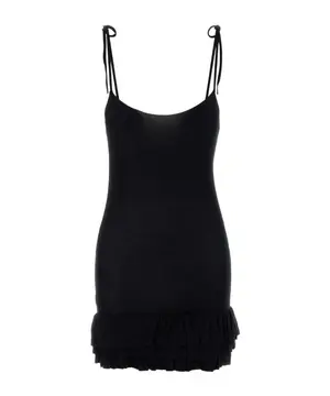 Gimaguas Spaghetti Strap Dress - Black