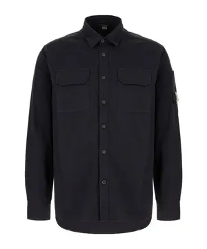 C.P. COMPANY Long-sleeved Shirt - Blue