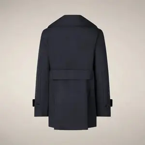 SAVE THE DUCK Trench Donna Sofi Blu Nero