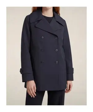 SAVE THE DUCK Trench Donna Sofi Blu Nero