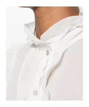 Alberta Ferretti Ruffled Shirt