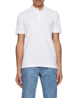 Hugo Boss Short Sleeved Logo Printed Polo Shirt