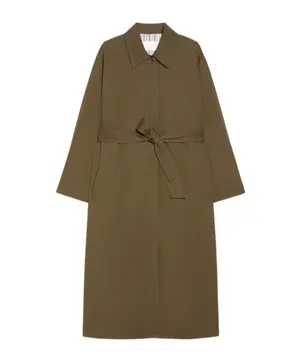 IBLUES Straight-fit Trench Coat - Khaki