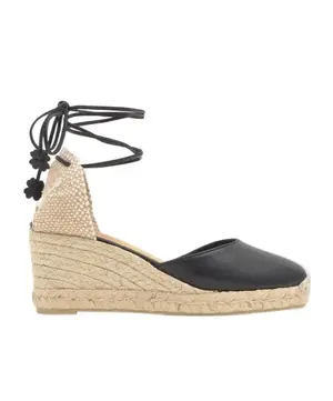 CastaÑer Carina Wedge Espadrilles - Black