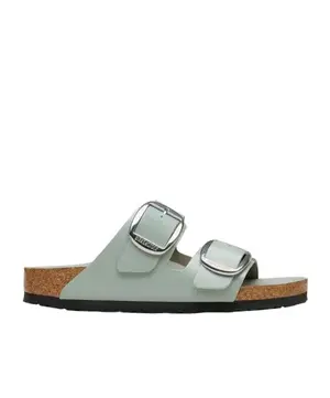 BIRKENSTOCK Arizona Big Buckle Sandals - Gray