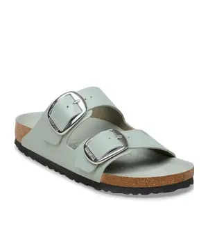 BIRKENSTOCK Arizona Big Buckle Sandals - Gray
