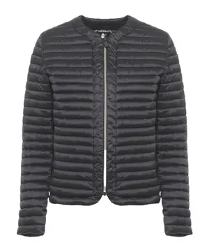 SAVE THE DUCK Long-sleeved Cotton-padded Jacket - Black