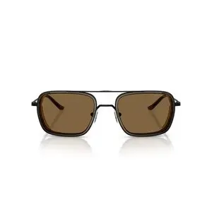 Emporio Armani Full Frame Sunglasses - Brown