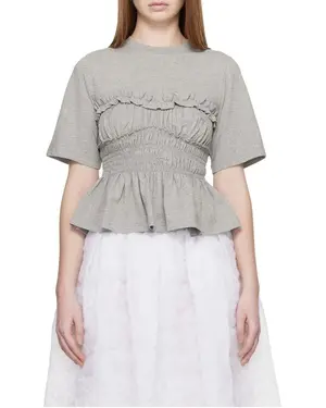 Cecilie Bahnsen Round-neck T-shirt