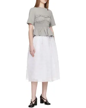 Cecilie Bahnsen Round-neck T-shirt