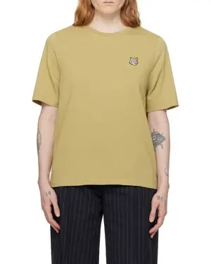 Maison Kitsuné Maison Kitsun Bold Fox Crewneck T-shirt