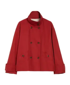 IBLUES A-line Trench Coat - Red