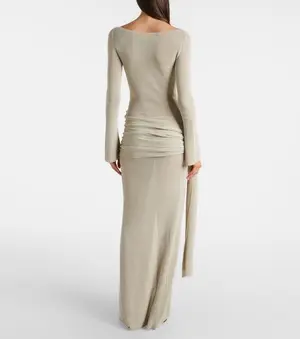 AYA MUSE Astra Cotton-blend Maxi Dress