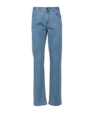 Canali Belt-loop Jeans - Blue
