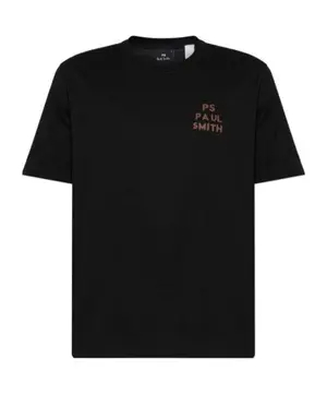Paul Smith Logo Print T-shirt - Black