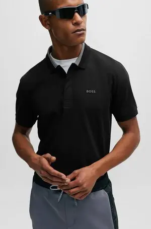 Hugo Boss Logo-print Polo Shirt