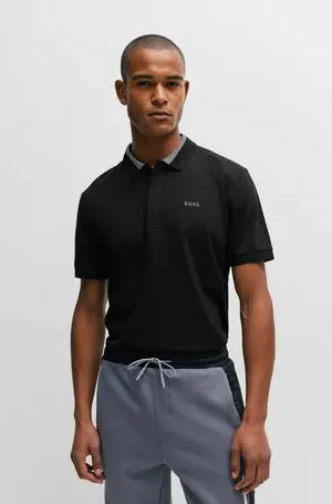 Hugo Boss Logo-print Polo Shirt