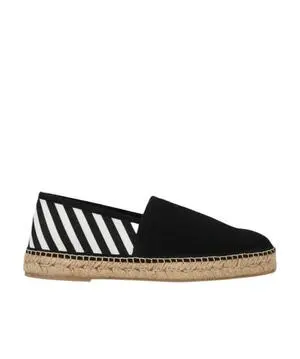 Off-White Diagonal Stripes Espadrilles
