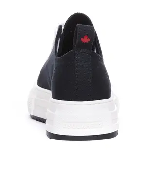 Dsquared2 Round Toe Platform Sneakers